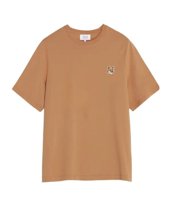 Maison Kitsuné Fox Head Patch Crewneck T-shirt