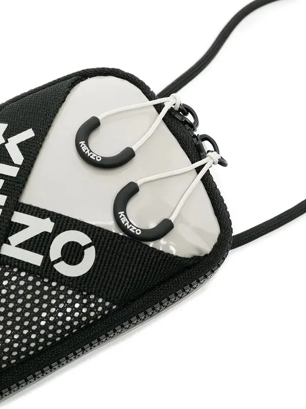 Kenzo Logo-tape Detail Crossbody Bag