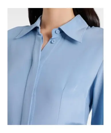 EMILIA WICKSTEAD Belted Silk Midi Dress