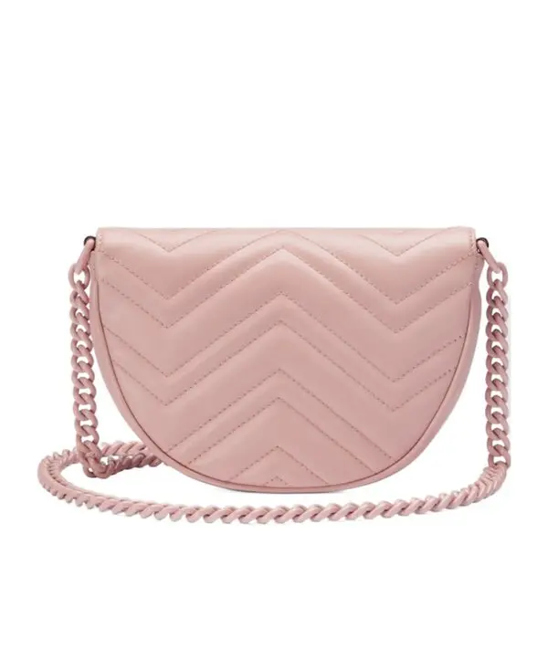 Gucci Gg Marmont Matelassé Chain Crossbody Bag