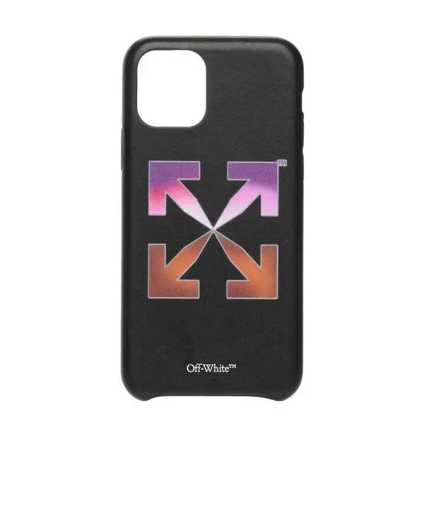 Off-White Gradient Arrow Print Iphone11 Pro Case - Black