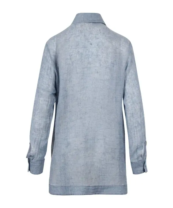 Ermanno Scervino Floral Embroidered Long Sleeve Shirt