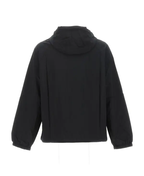 Maison Kitsuné Fox Head Patch Embroidered Windbreaker