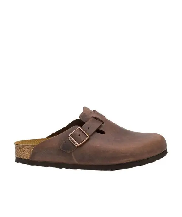 BIRKENSTOCK Boston Leather Mules