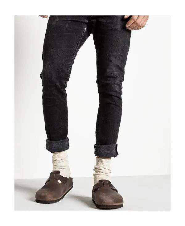 BIRKENSTOCK Boston Leather Mules