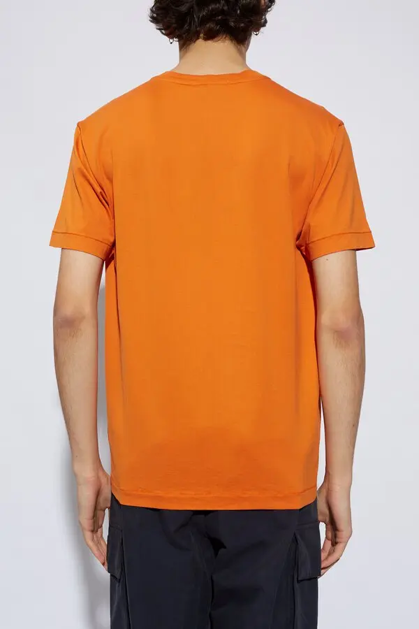 Stone Island Compass-motif Cotton T-shirt