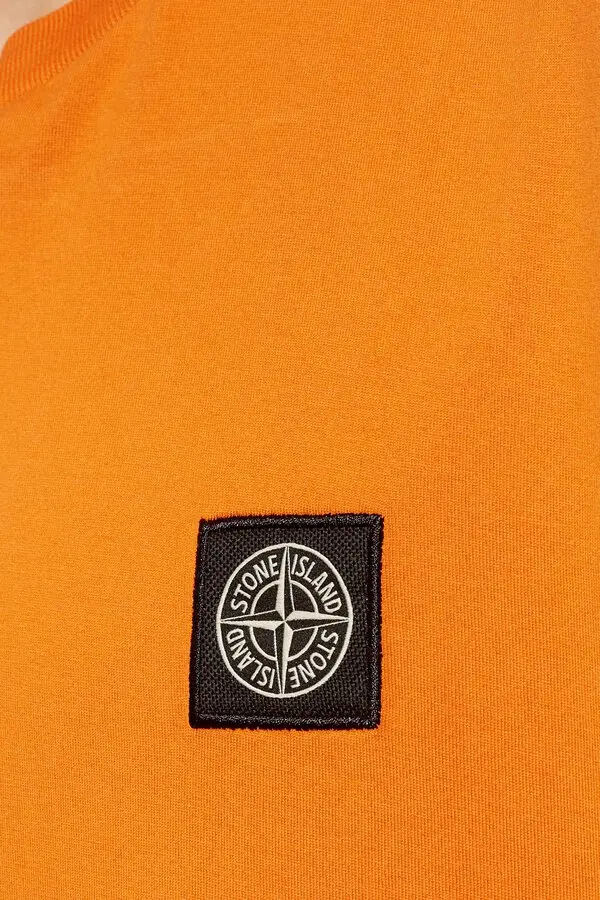 Stone Island Compass-motif Cotton T-shirt