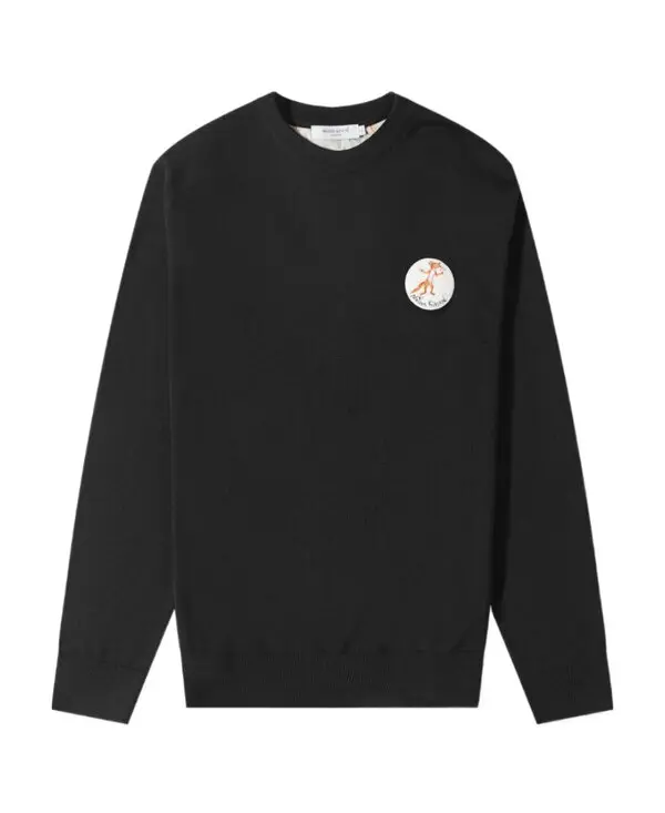 Maison Kitsuné Round-neck Knitted Pullover