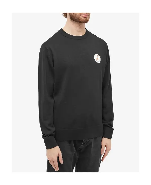 Maison Kitsuné Round-neck Knitted Pullover