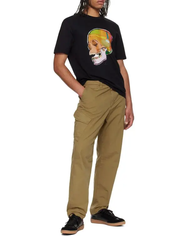Paul Smith Skull Sketch Print T-shirt
