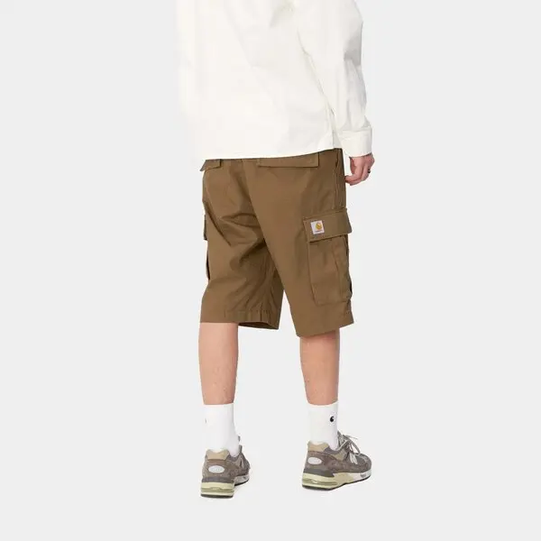 Carhartt Work In Progress Logo-patch Knee-length Cargo Shorts