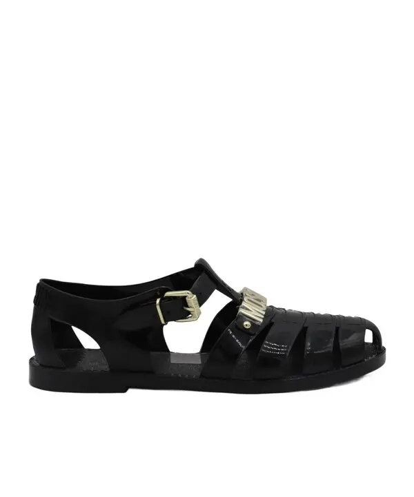 Moschino Jelly Logo-lettered Sandals