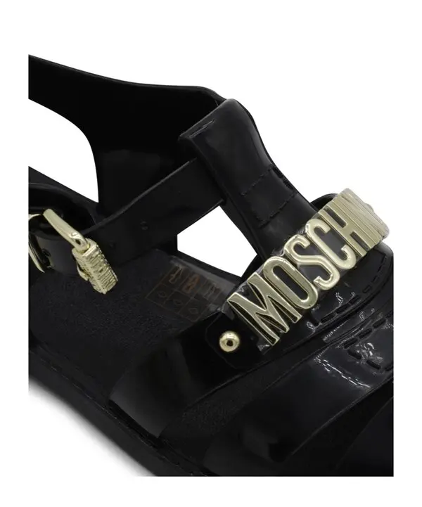 Moschino Jelly Logo-lettered Sandals