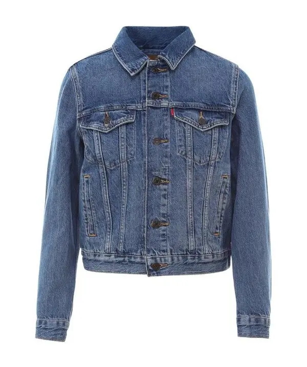 LEVI'S Buttoned Denim Trucker Jacket