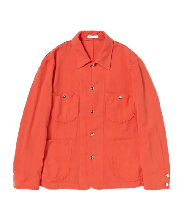 Auralee Long-sleeved Jacket - Red