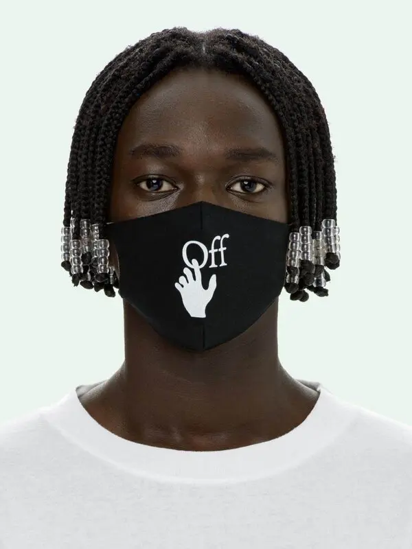 Off-White Hand Logo Face Mask