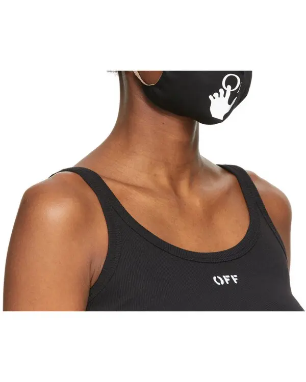 Off-White Hand Logo Face Mask