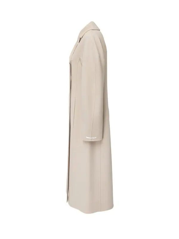 Sportmax Single-breasted Lapel Coat