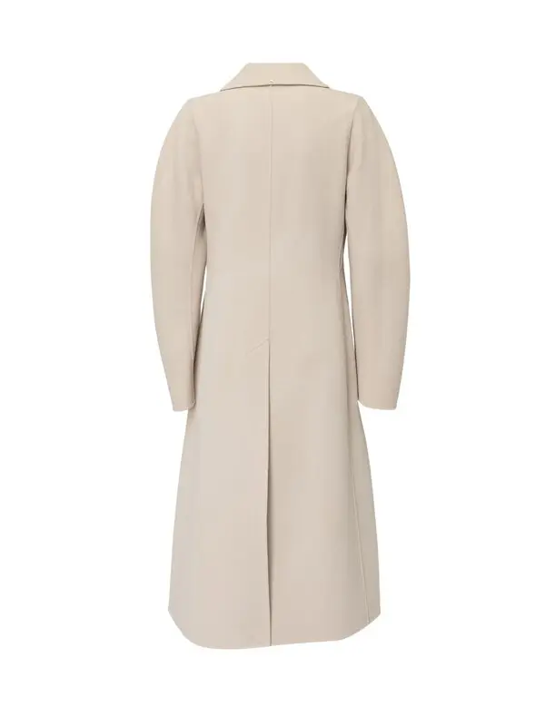 Sportmax Single-breasted Lapel Coat