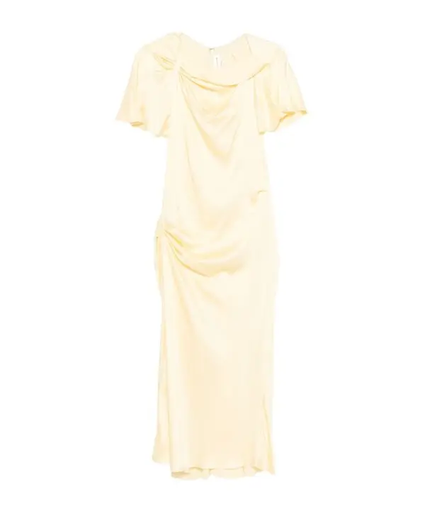 Victoria Beckham Crepe Satin Dress