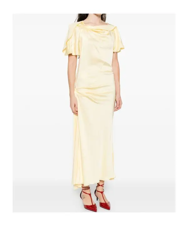 Victoria Beckham Crepe Satin Dress