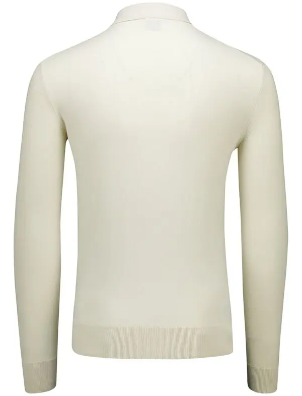 Hugo Boss Long-sleeve Organic Cotton Polo Shirt
