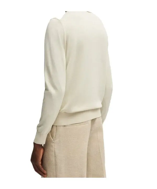 Hugo Boss Long-sleeve Organic Cotton Polo Shirt