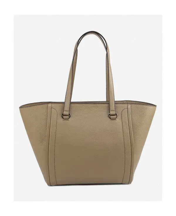 Michael Kors Carine Medium Pebbled-leather Tote Bag