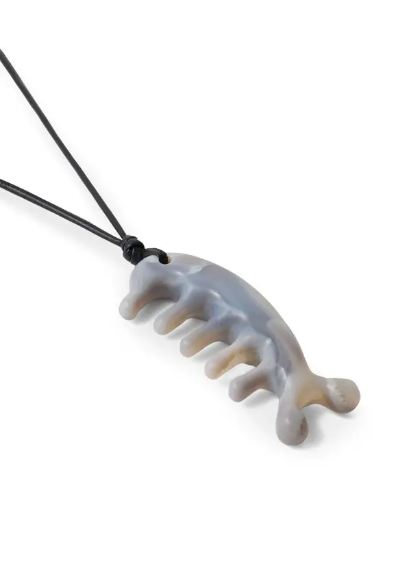 LEMAIRE Gua Sha Beluga Necklace