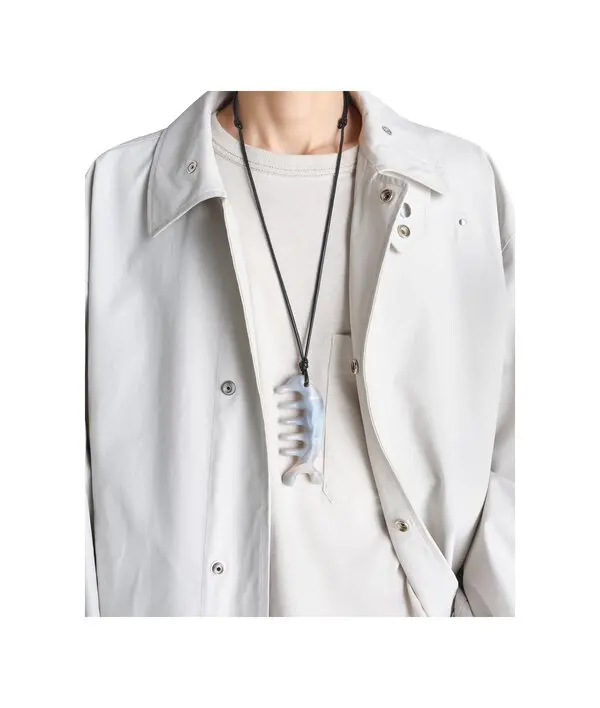 LEMAIRE Gua Sha Beluga Necklace