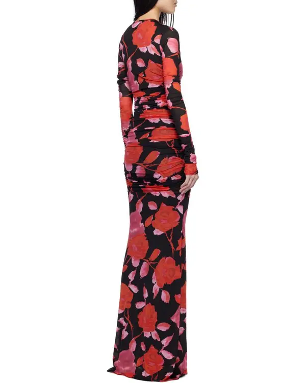 Blumarine Floral-print Maxi Dress