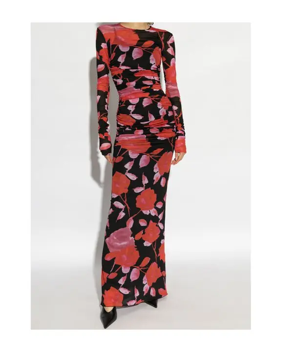 Blumarine Floral-print Maxi Dress