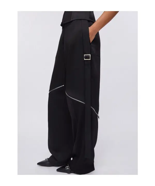 Liu Jo Zip Wide Trousers