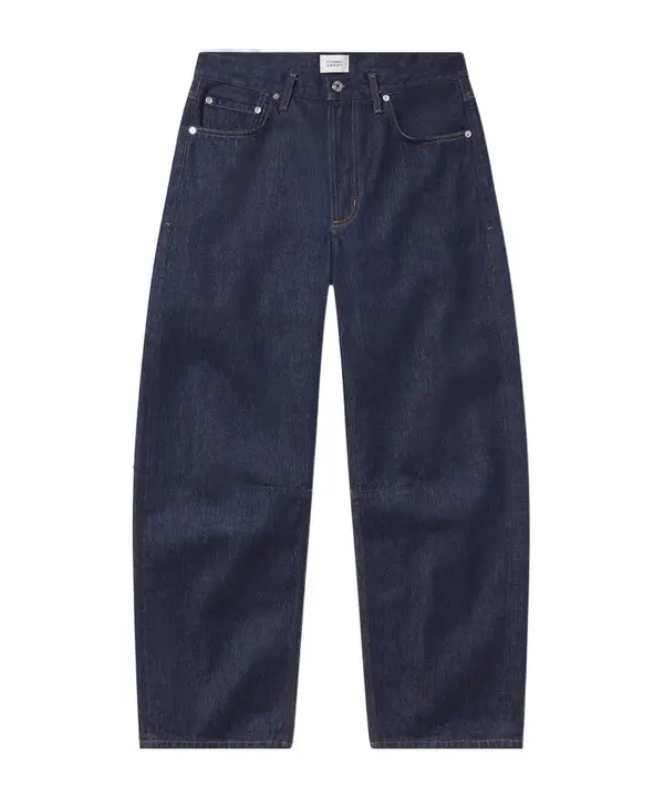 Citizens Of Humanity Miro Relaxed Barrel Leg Jeans - Black