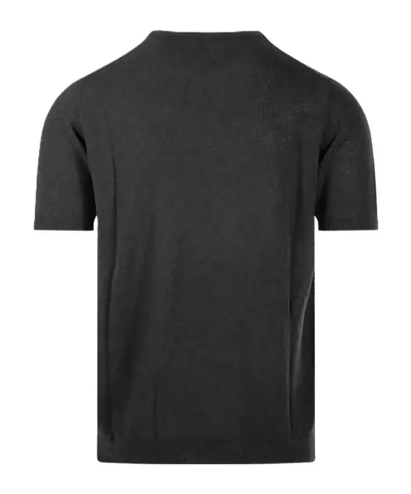 ROBERTO COLLINA Crew Neck Short Sleeve Knit Sweater