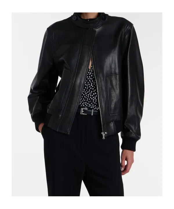 Nour Hammour Rios Leather Jacket