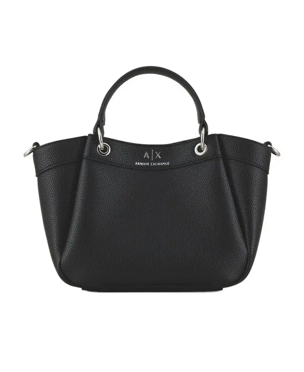 Armani Exchange Grained Texture Tote Bag