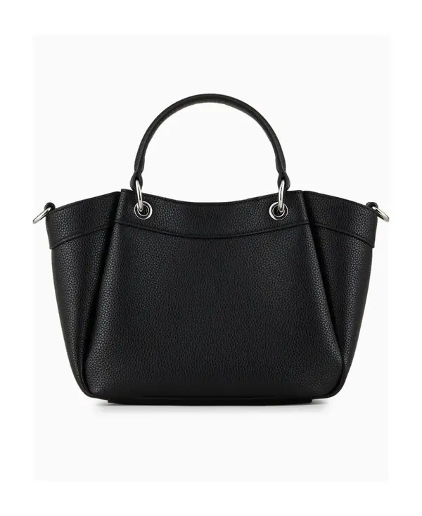 Armani Exchange Grained Texture Tote Bag