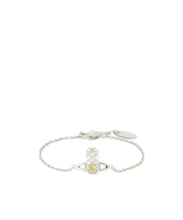 VIVIENNE WESTWOOD Orb-detail Bracelet - White