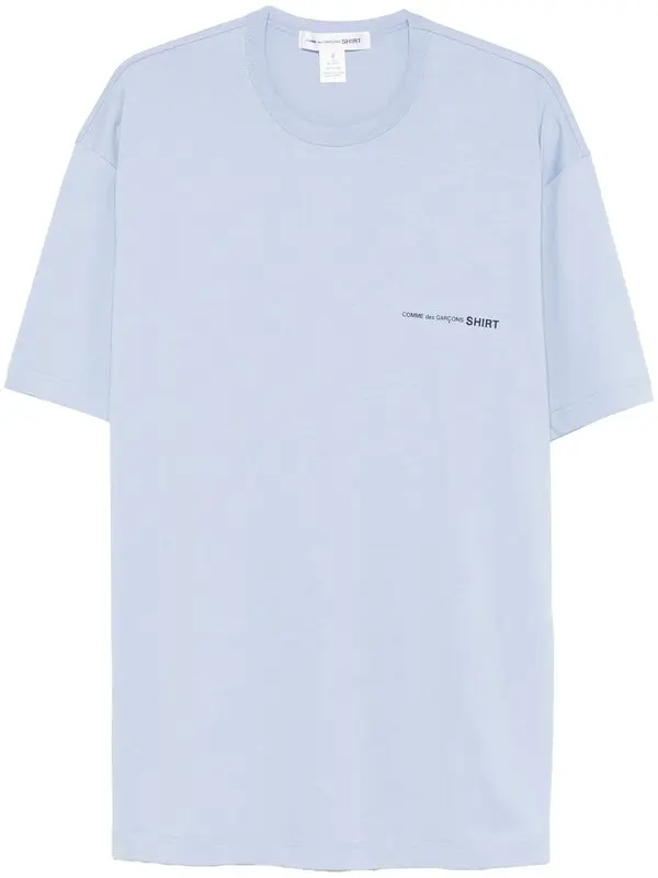 Comme Des Garçons Logo Printed T-shirt