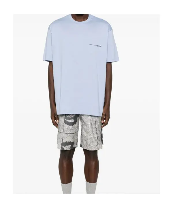 Comme Des Garçons Logo Printed T-shirt