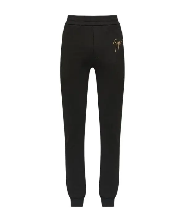 GIUSEPPE ZANOTTI Logo Printed Zipped Track Pants