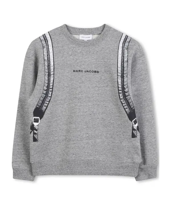 Marc Jacobs Printed Crewneck Sweatshirt - Grey