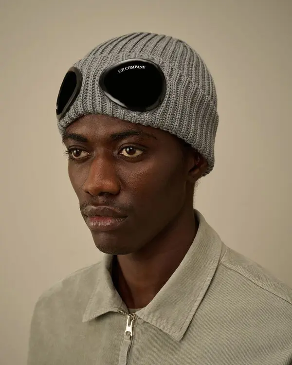 C.P. COMPANY Goggle Wool Beanie