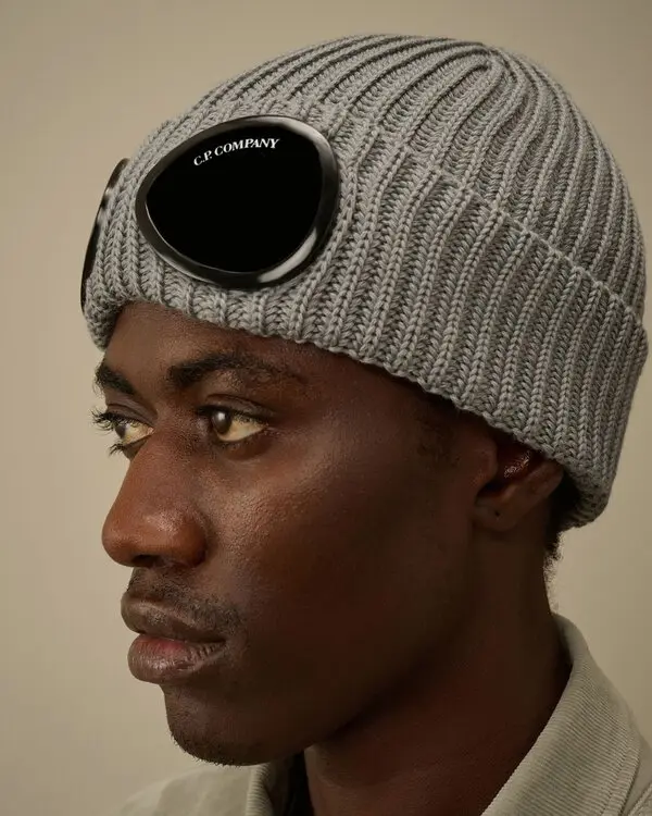 C.P. COMPANY Goggle Wool Beanie