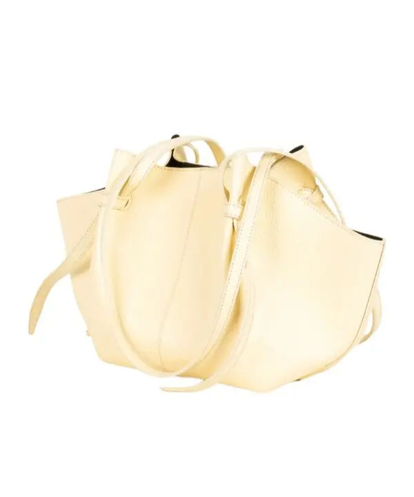 Yuzefi Mochi Top Handle Bag - Nude