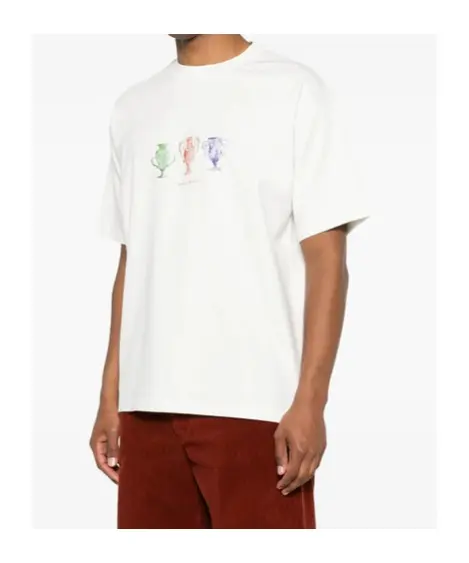Drole De Monsieur Short-sleeved T-shirt - White