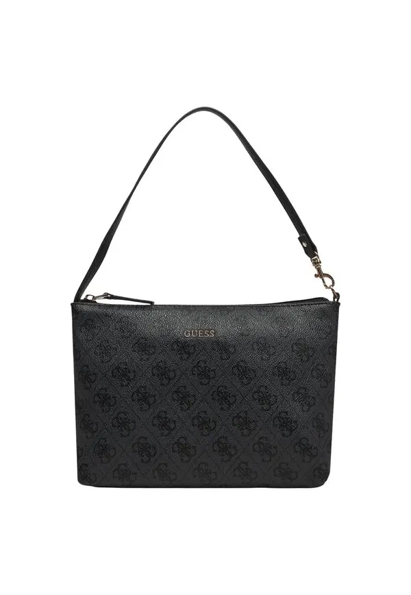 Guess Victtoria Monogram-pattern Pouch-detail Tote Bag