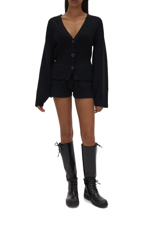 Helmut Lang Cozy Cotton-blend Cardigan