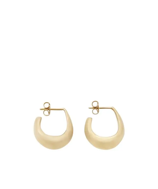 LEMAIRE Mini Curved Pendants Earrings